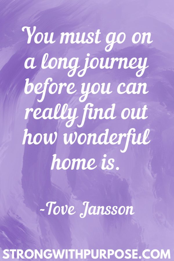 15 Inspiring Home Quotes - Strong with Purpose