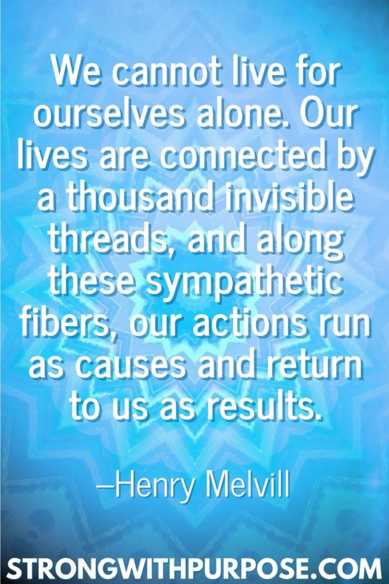 11 Inspiring Connection Quotes - Strong with Purpose