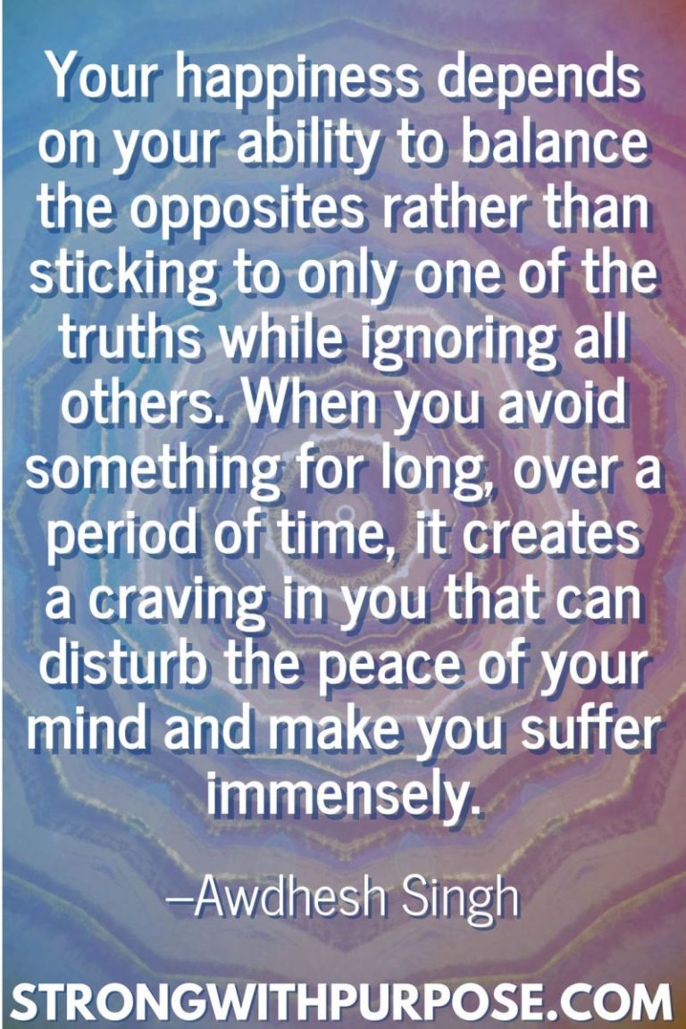 20 Inspiring Balance Quotes - Strong with Purpose